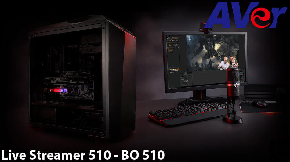 Aver Live Streamer 510 - BO 510- Live streaming Kit