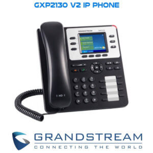 Grandstream GXP2130 V2 IP Phone Supports 3 lines, 3 SIP accounts