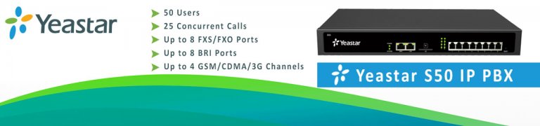 Yeastar S50 IP PBX Dubai | Yeastar S-Series IP PBX Systems UAE