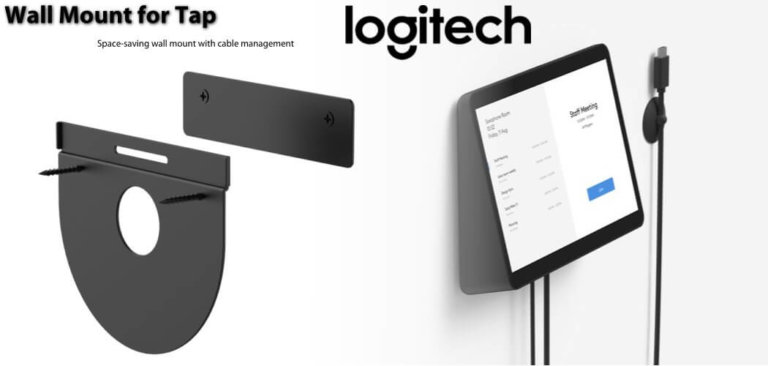 Logitech Tap Wall Mount video conferencing controller mounting kit